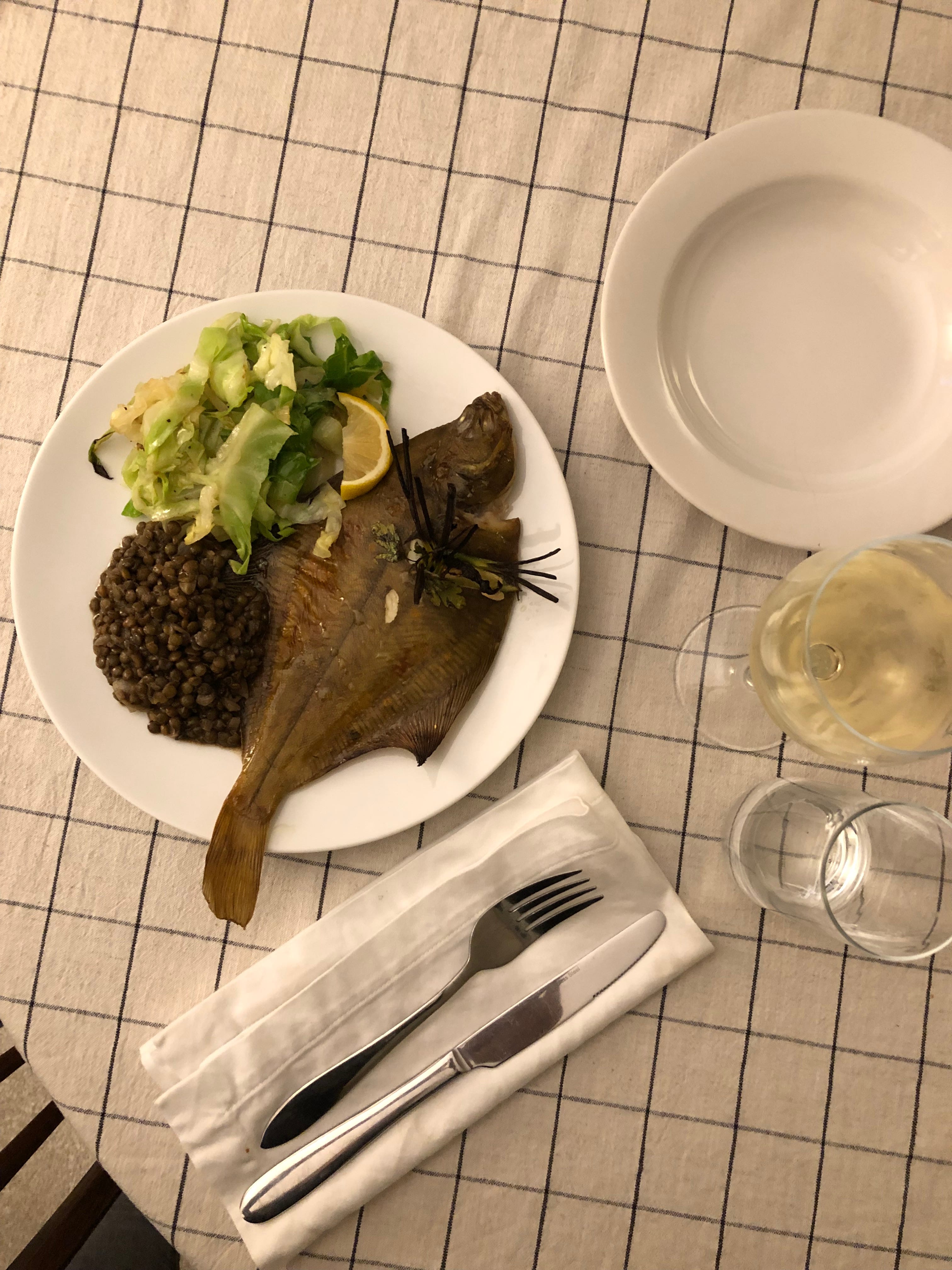 Lentils for fish - by Sarah Lakos - A Good Thing