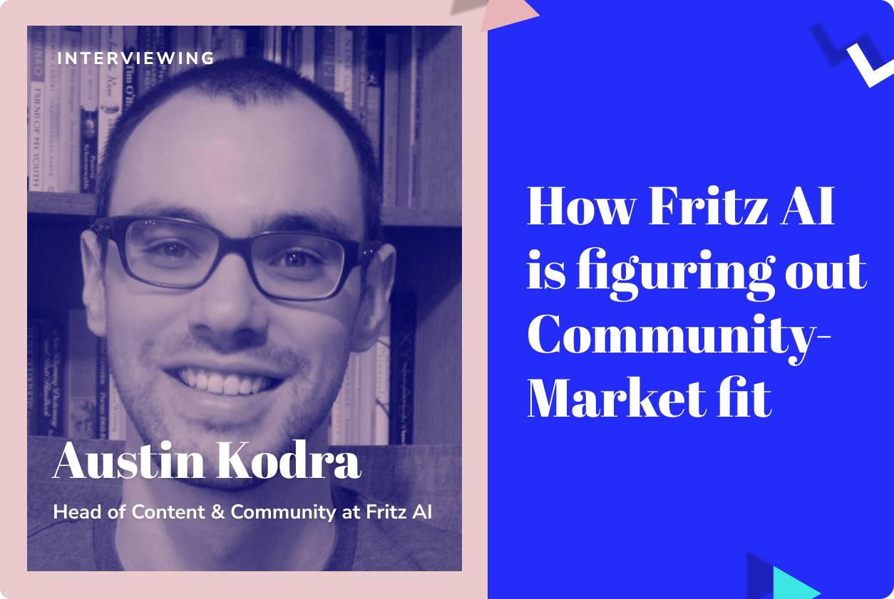 How Fritz AI is adjusting and figuring out community-market fit