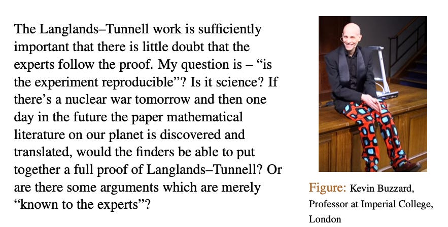 Can mathematics be done by machine? I. - by Michael Harris