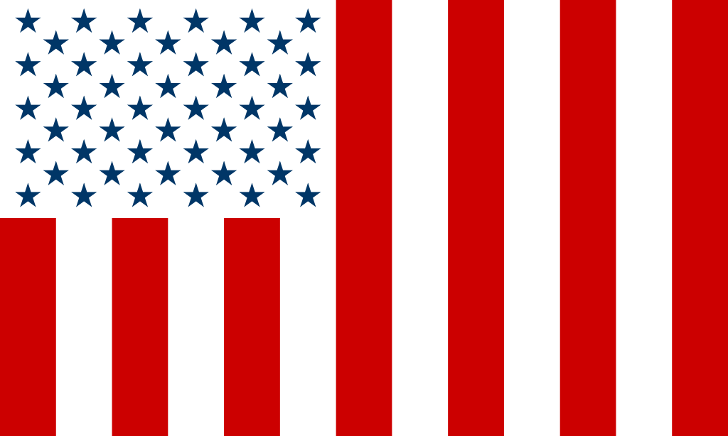 Title 4 US Flag - by K. L. Cobb Jr.