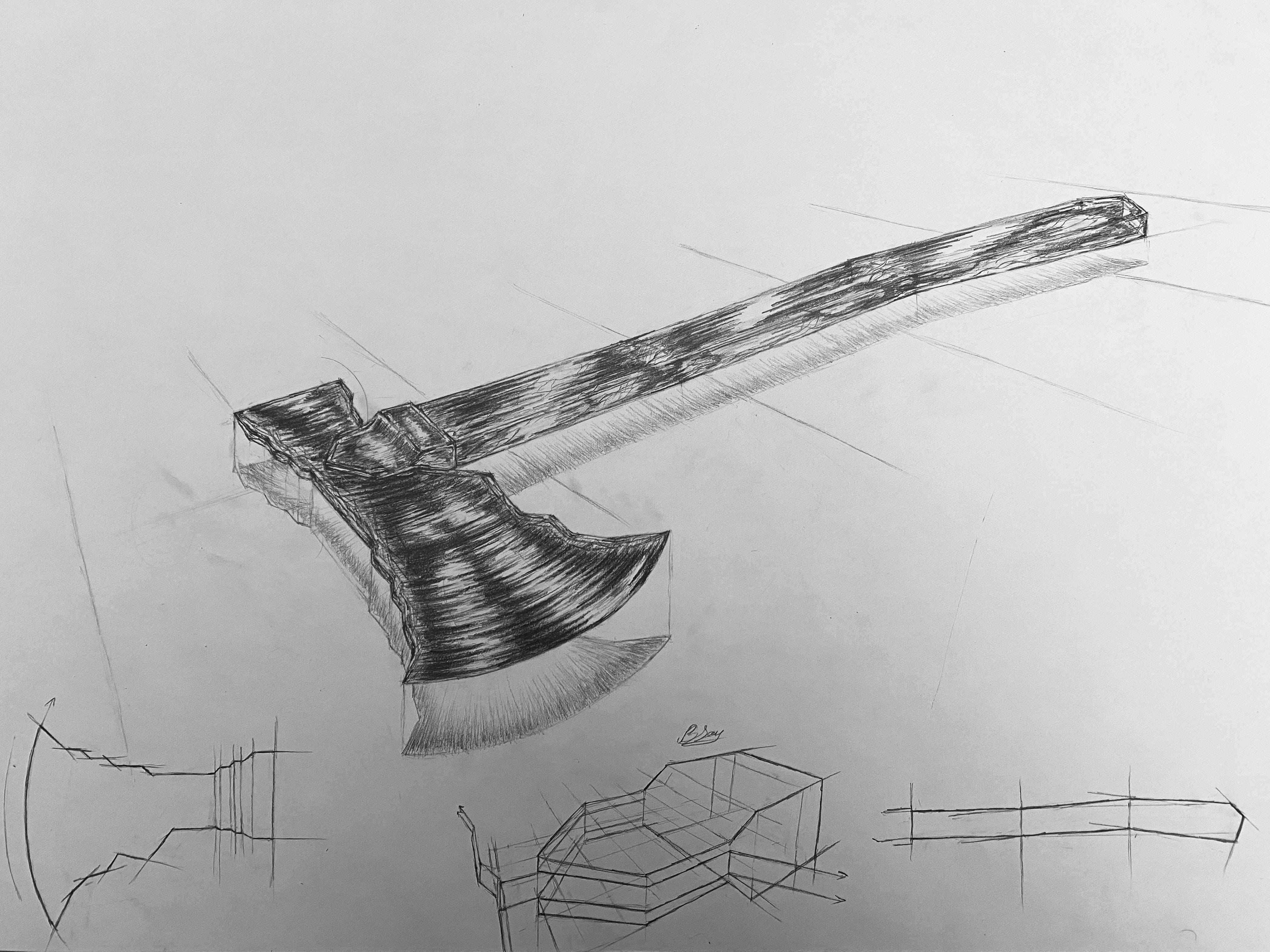 Obsidian Drawing and Designing an Object with it