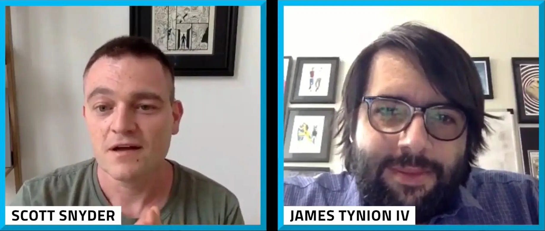 Comic Writing 101: Collaboration (w/ Scott Snyder) Link