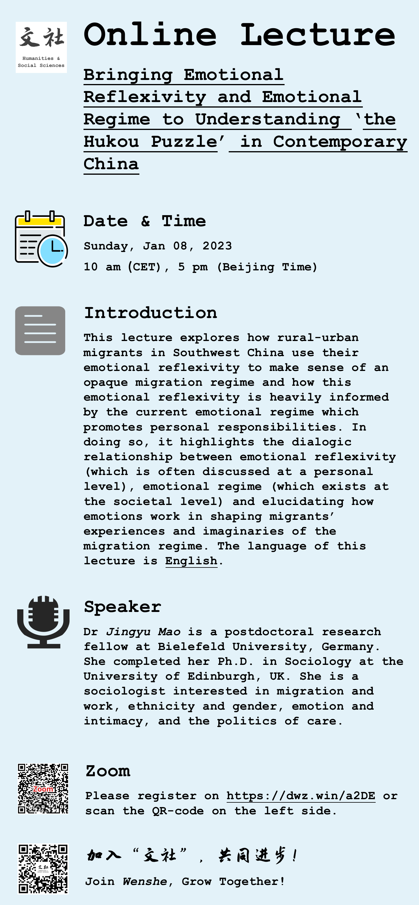 Academic Lecture: Bringing Emotional Reflexivity and Emotional Regime ...