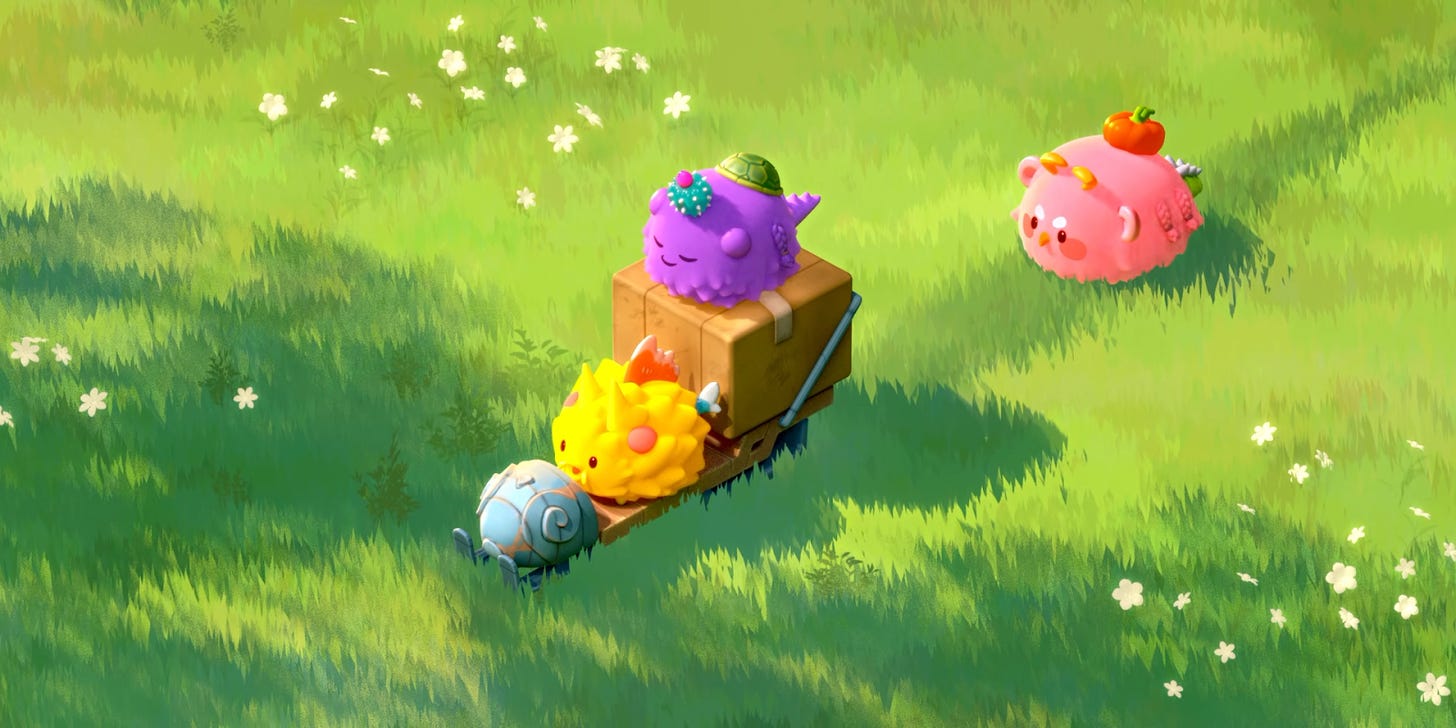 Axie Infinity lanza el Land Staking - NFT Game Arena
