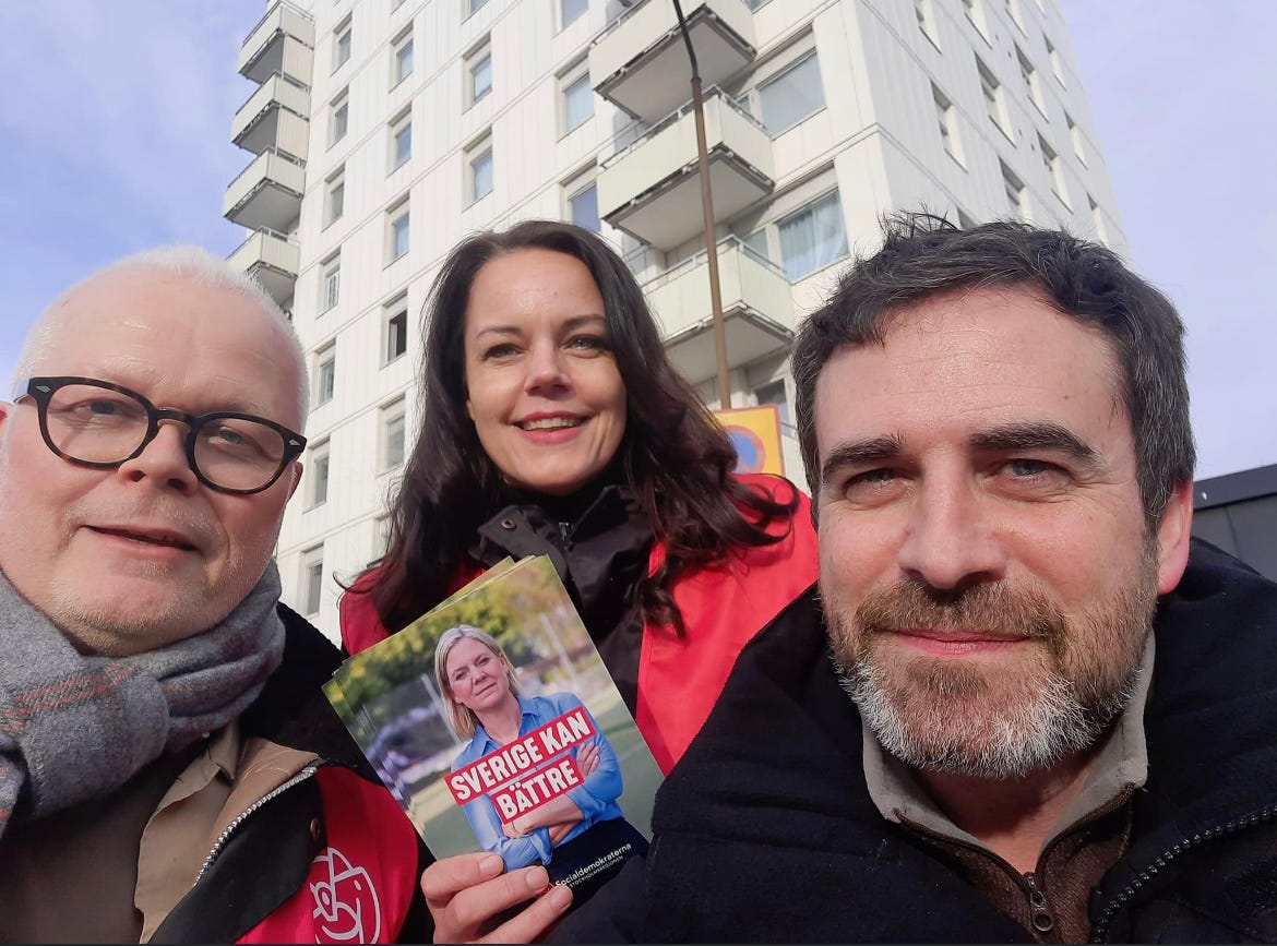 Veronica Palm: Valrörelsen, en talkshow på speed