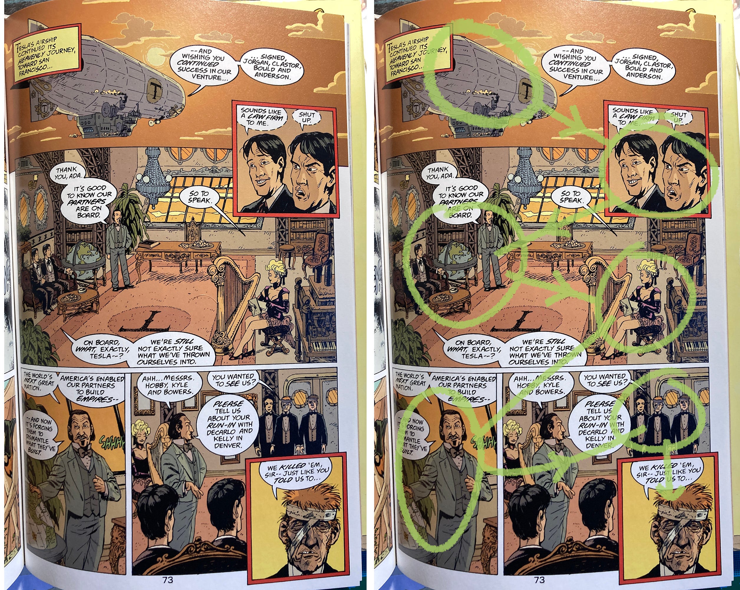 Comics Artopsy - by Niko Henrichon - Exploding Giraffe