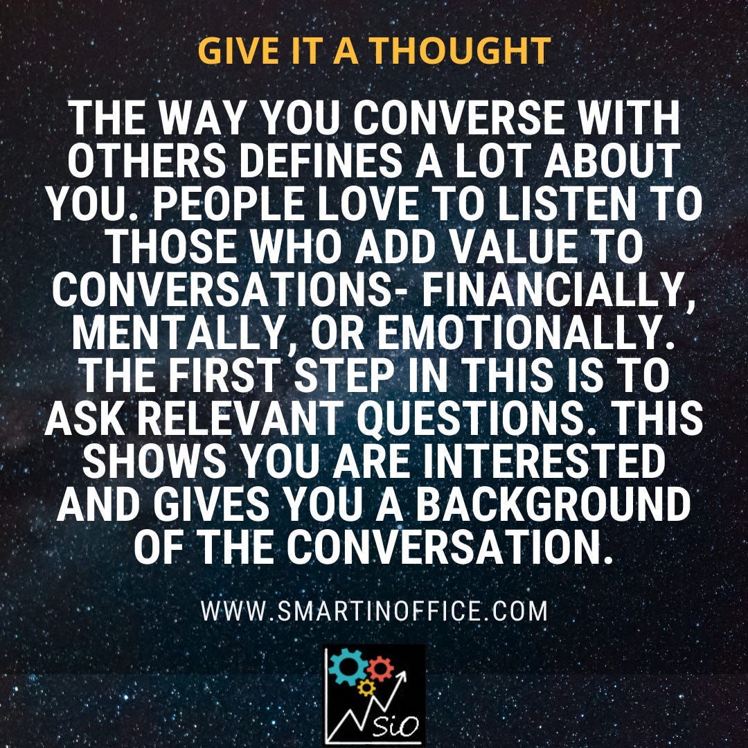 5 Ways to add Value to the Conversation
