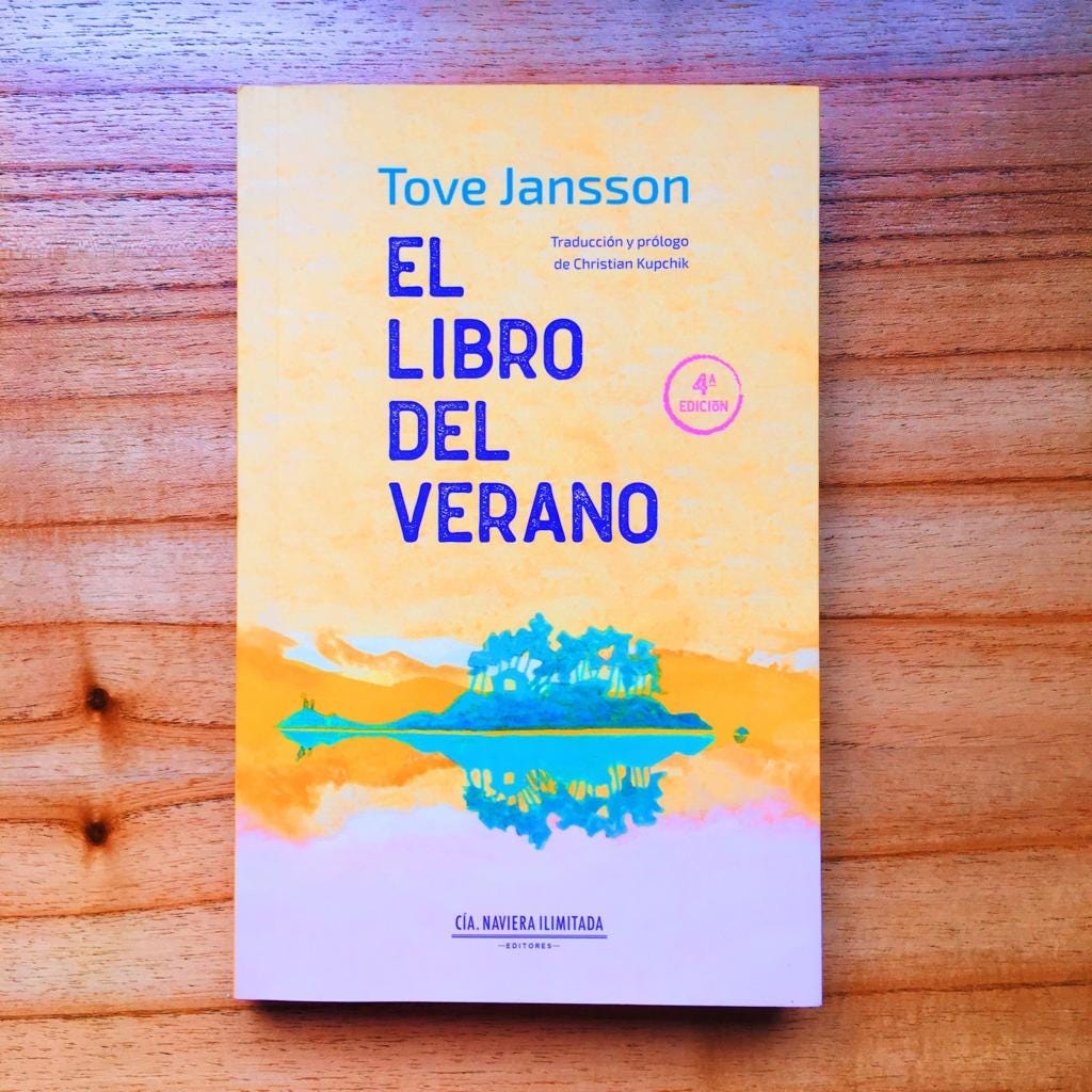 El libro del verano - Tove Jansson - Mapamundi literario