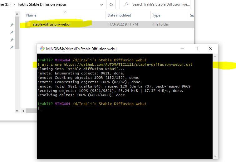 Installing AI Image Generator on PC (AUTOMATIC1111 / stable-diffusion ...