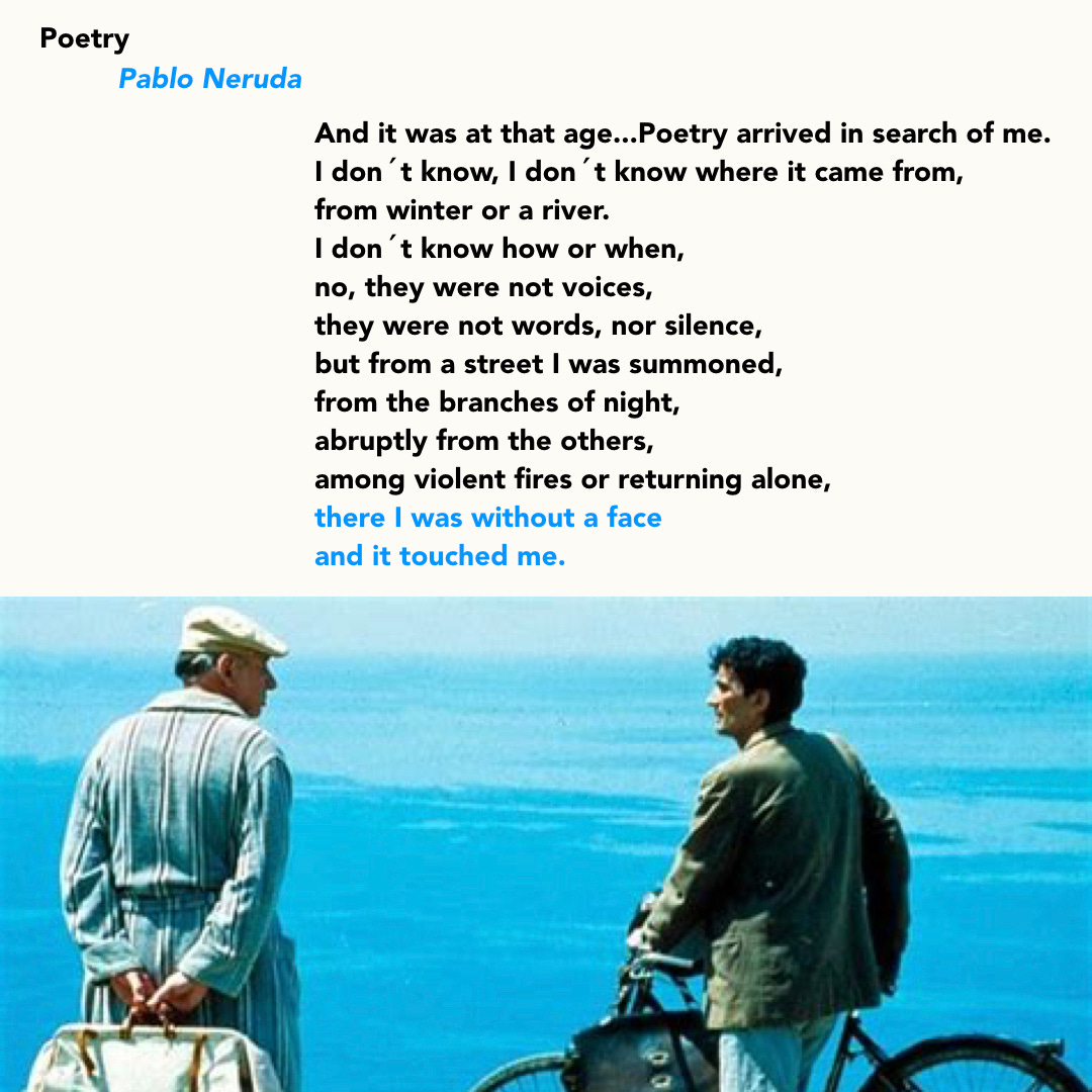 Poetry (From the film Il Postino) - by aranya - Poetly