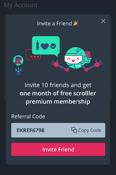 Scrolller Extension & Enhancements + Old Scroller Turning off