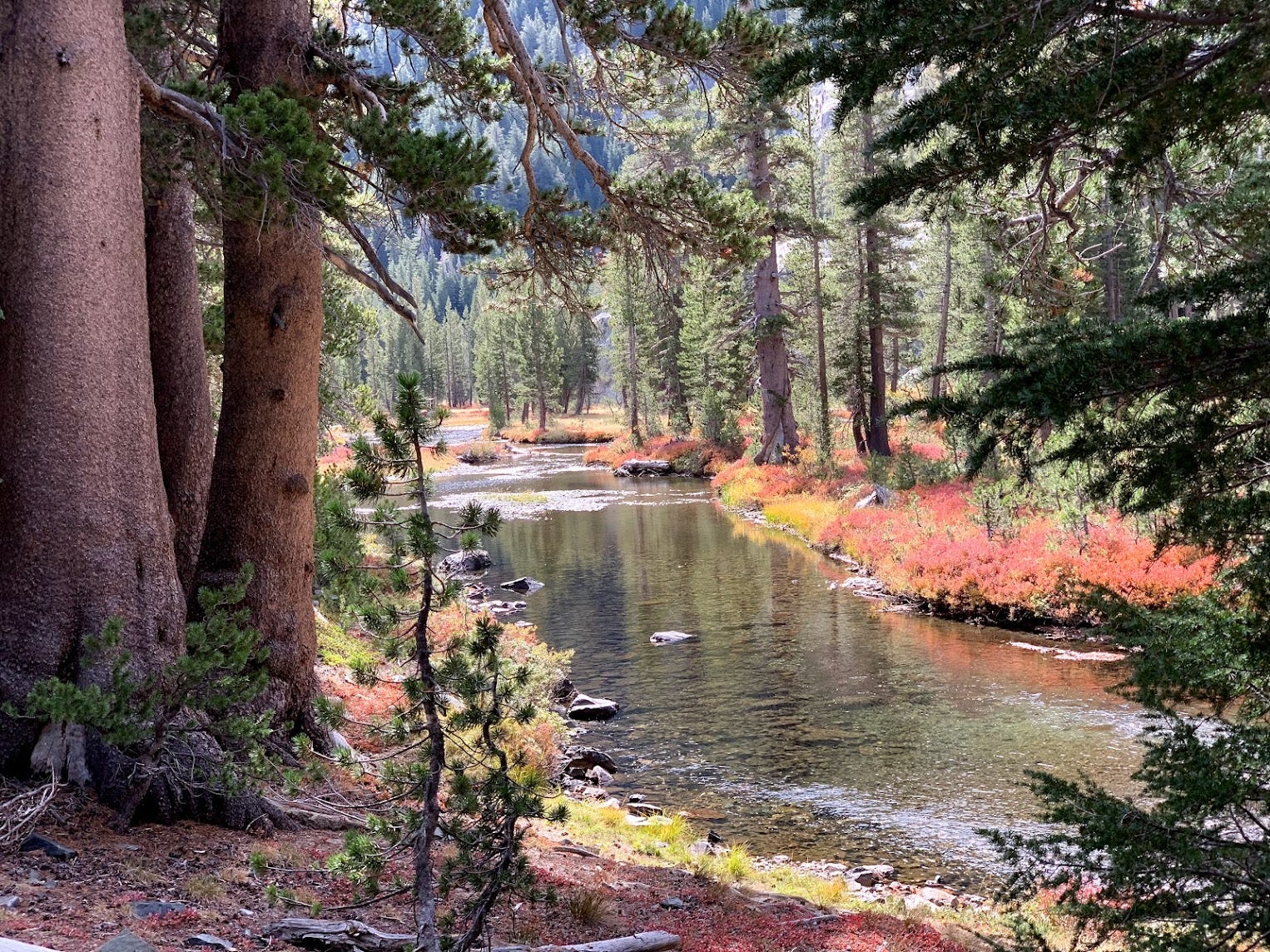 Ediza lake, Icerberg lake, Garnet lake and Thousand Island lake