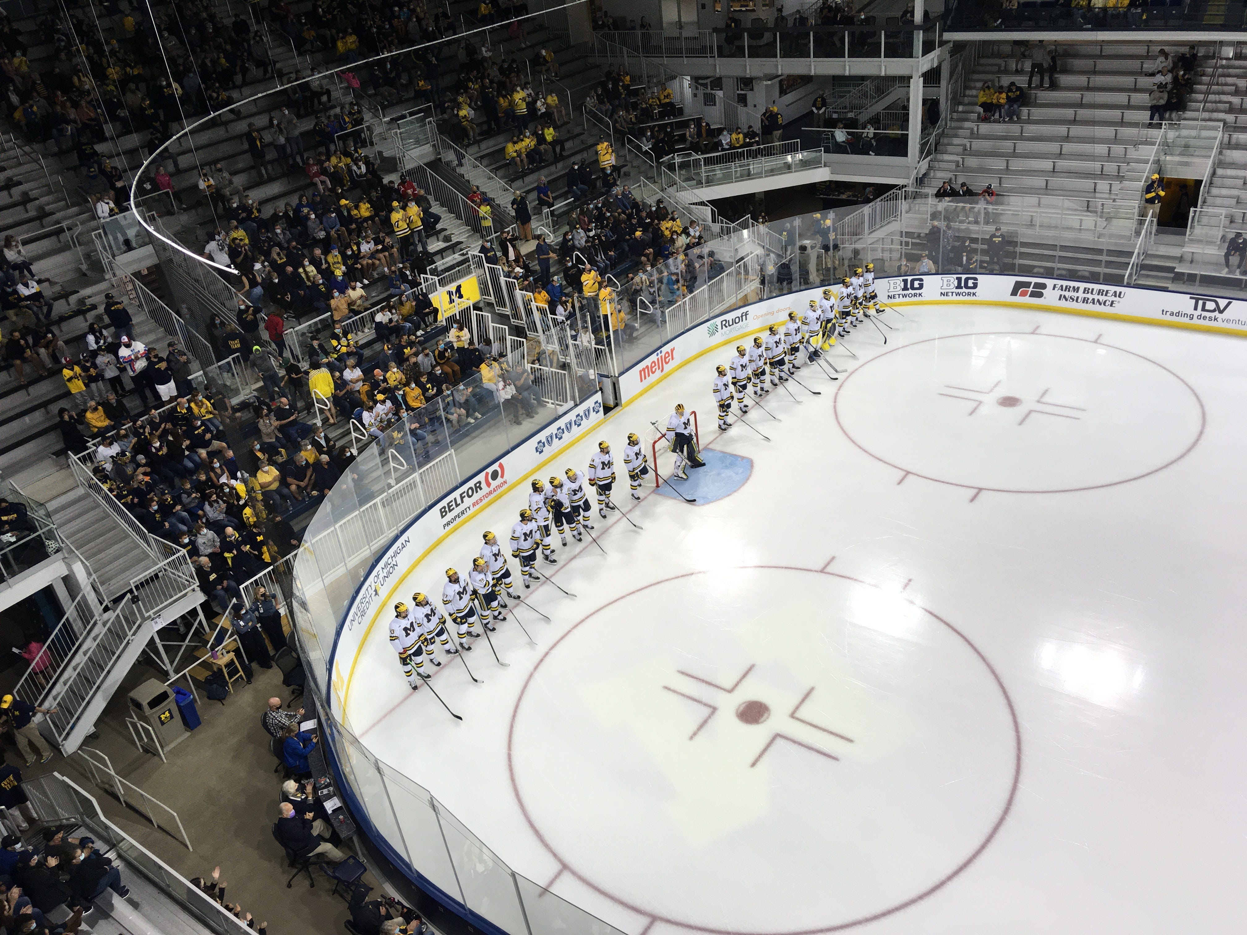 Season Opens for Ultra-Talented Wolverines at Yost Ice Arena