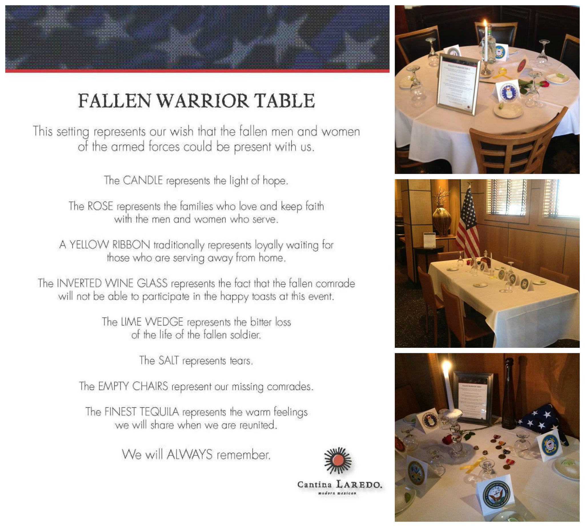 The Fallen Warrior Table - by James A George
