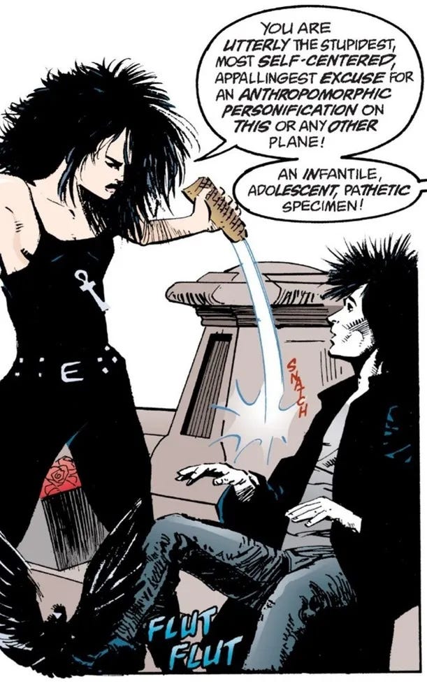 The Sandman's Missing Basic Plot and the Meaning of Reality