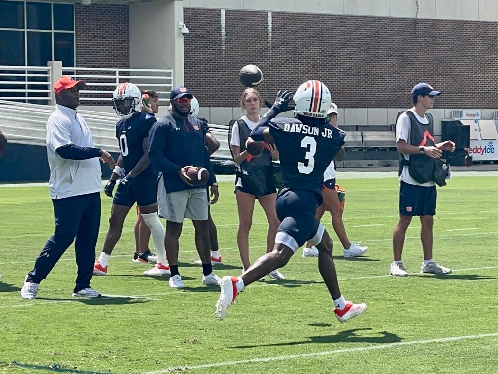 What we learned from the first practice of Auburn football fall camp