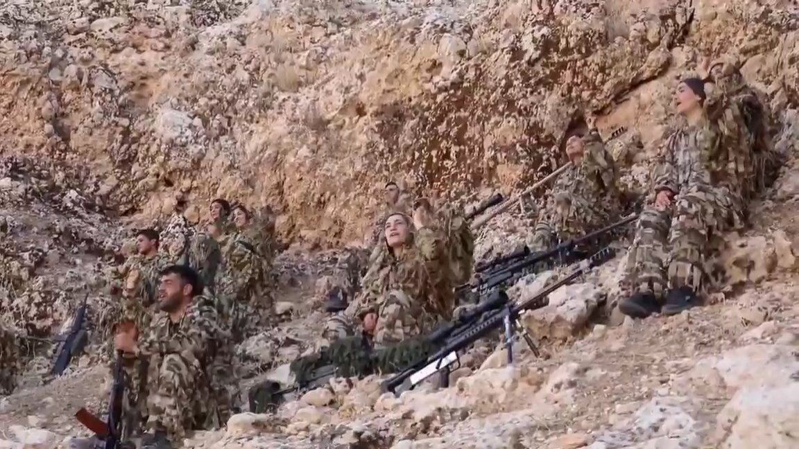 Weapons Used and Captured by the PKK in 2021 - by War Noir