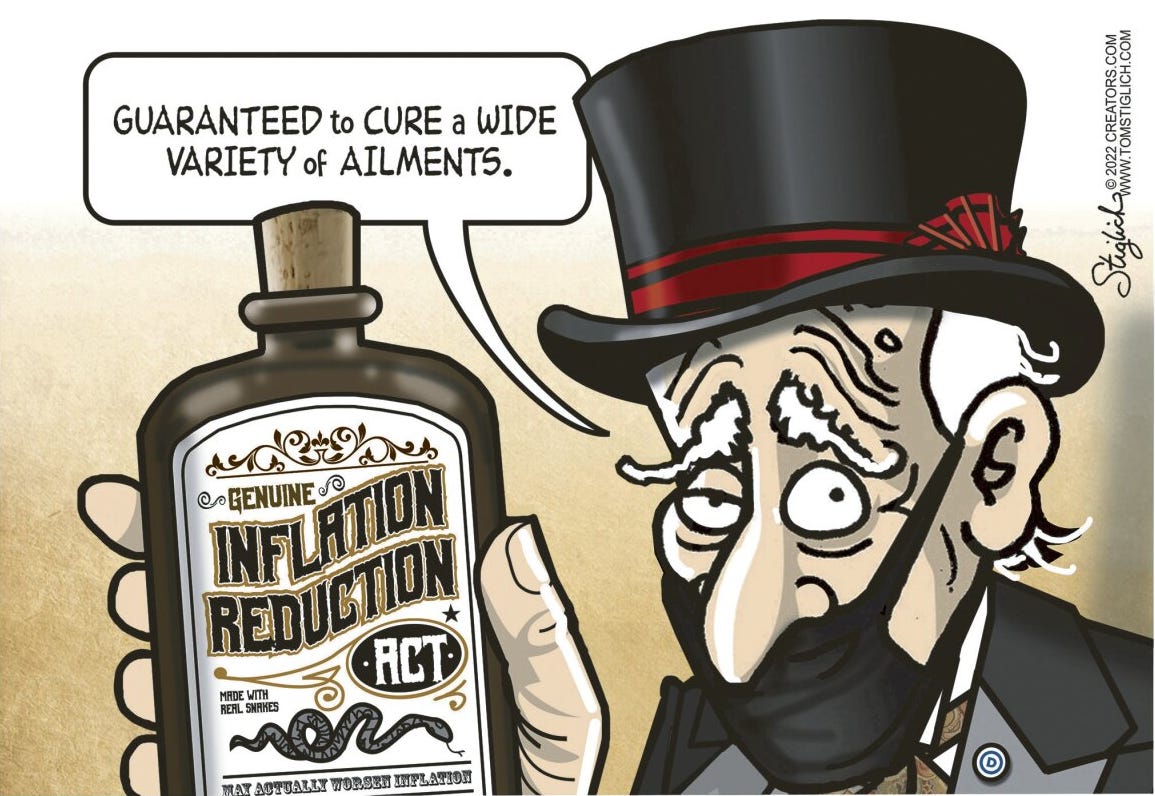 Biden Fans the Inflation Flames - by JusTX