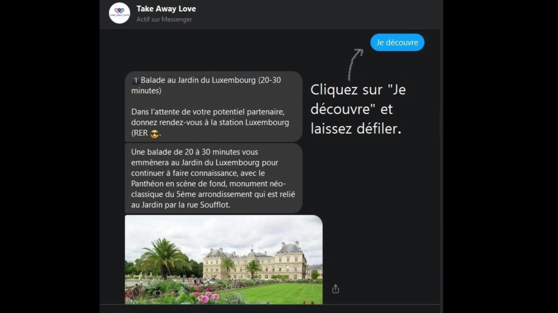 Sortie du Take Away Love ChatBot - City Maze’s Newsletter