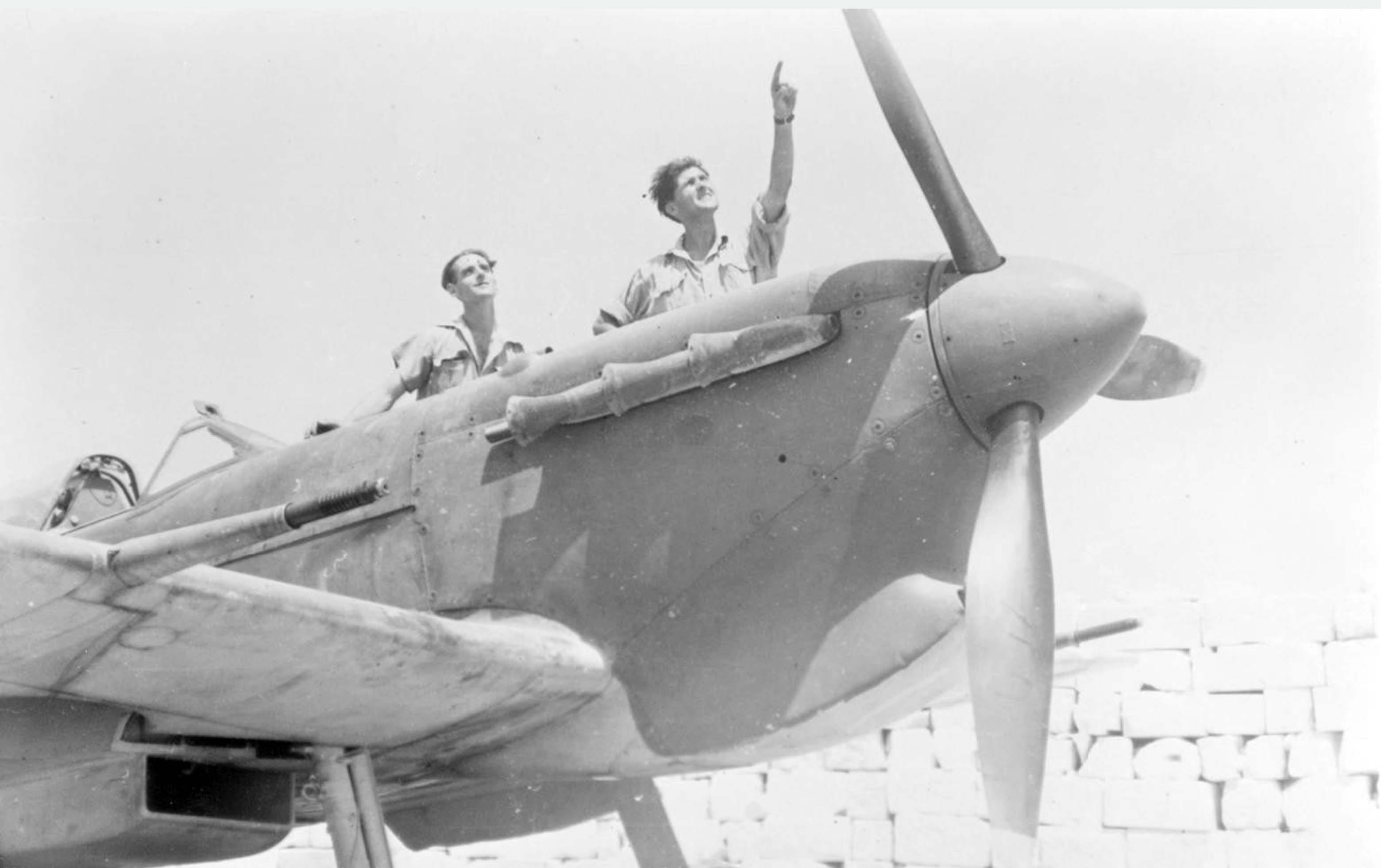 Spitfires defend Malta - by Martin Cherrett