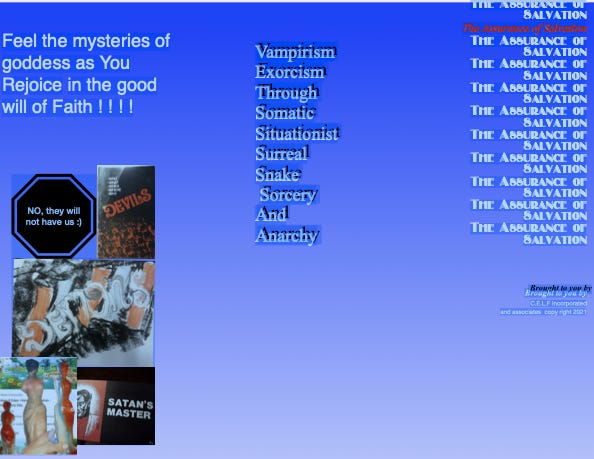 Zine #1- a free Religious Pamphlet - by Lilumnia