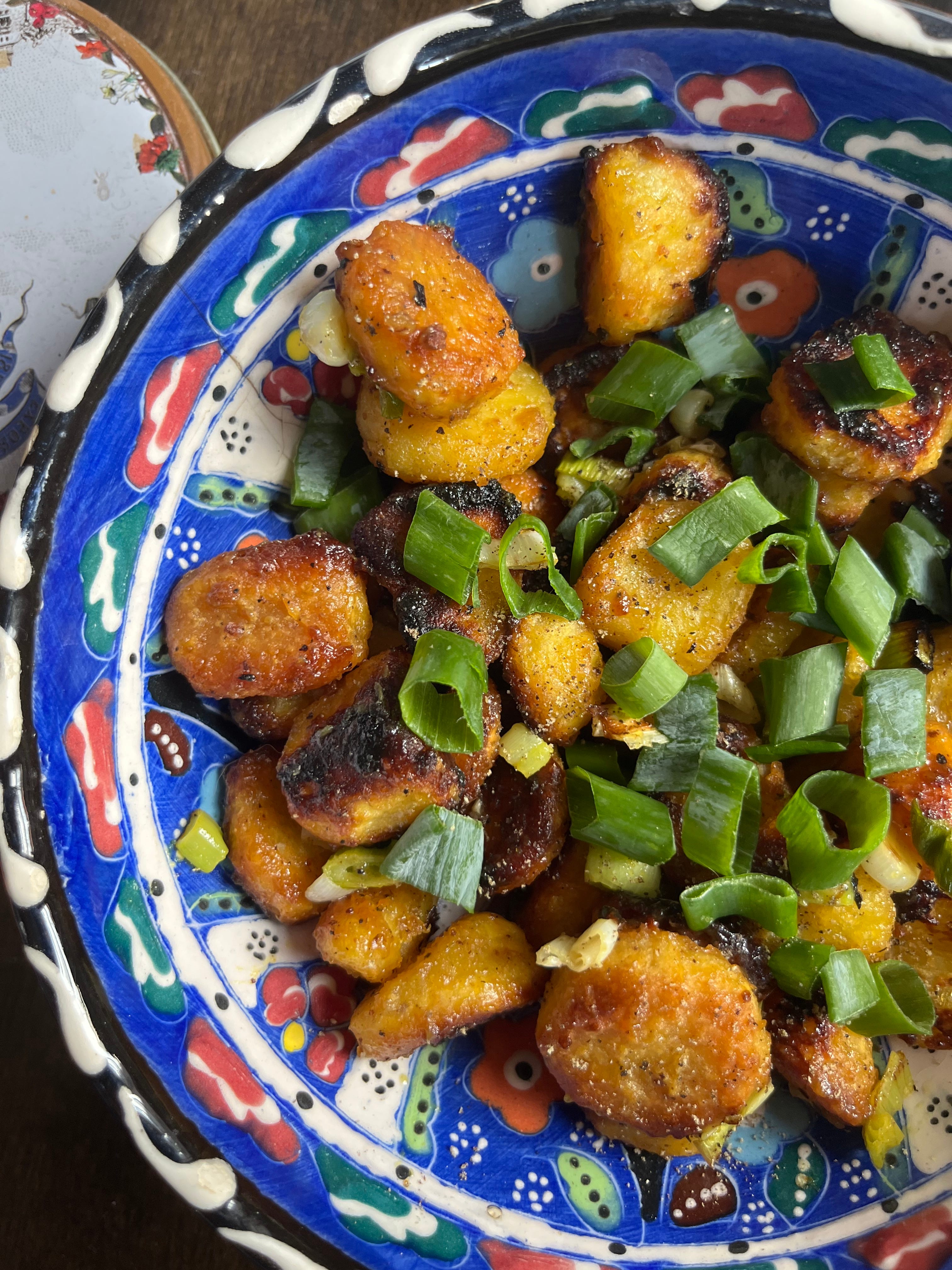 Honey Mustard Potatoes - by Anjali Sundaram