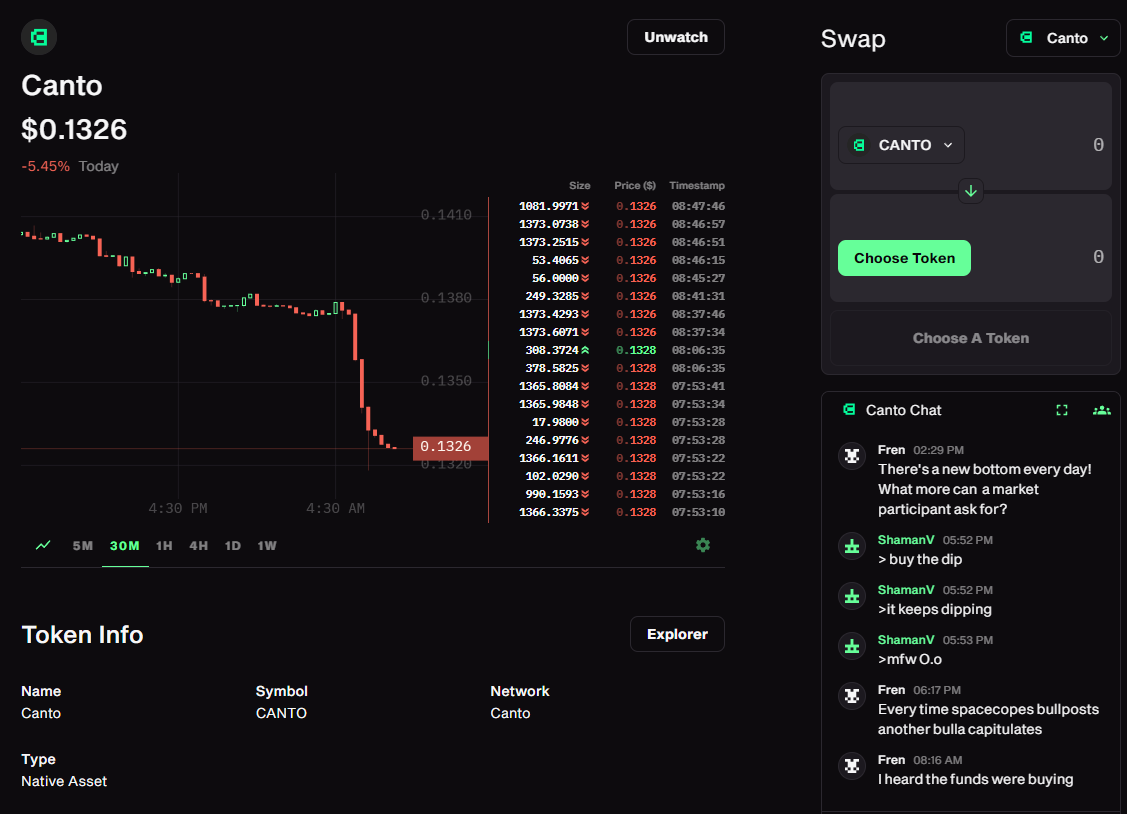 Canto e Free Public Infrastructure