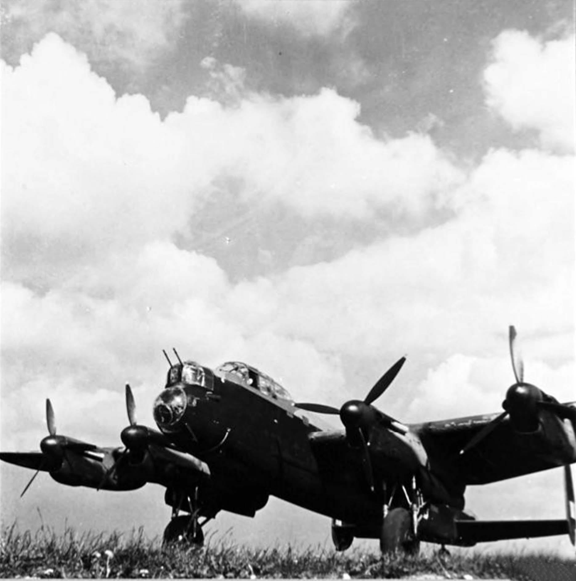 Low Level Lancaster raid on Augsburg - by Martin Cherrett