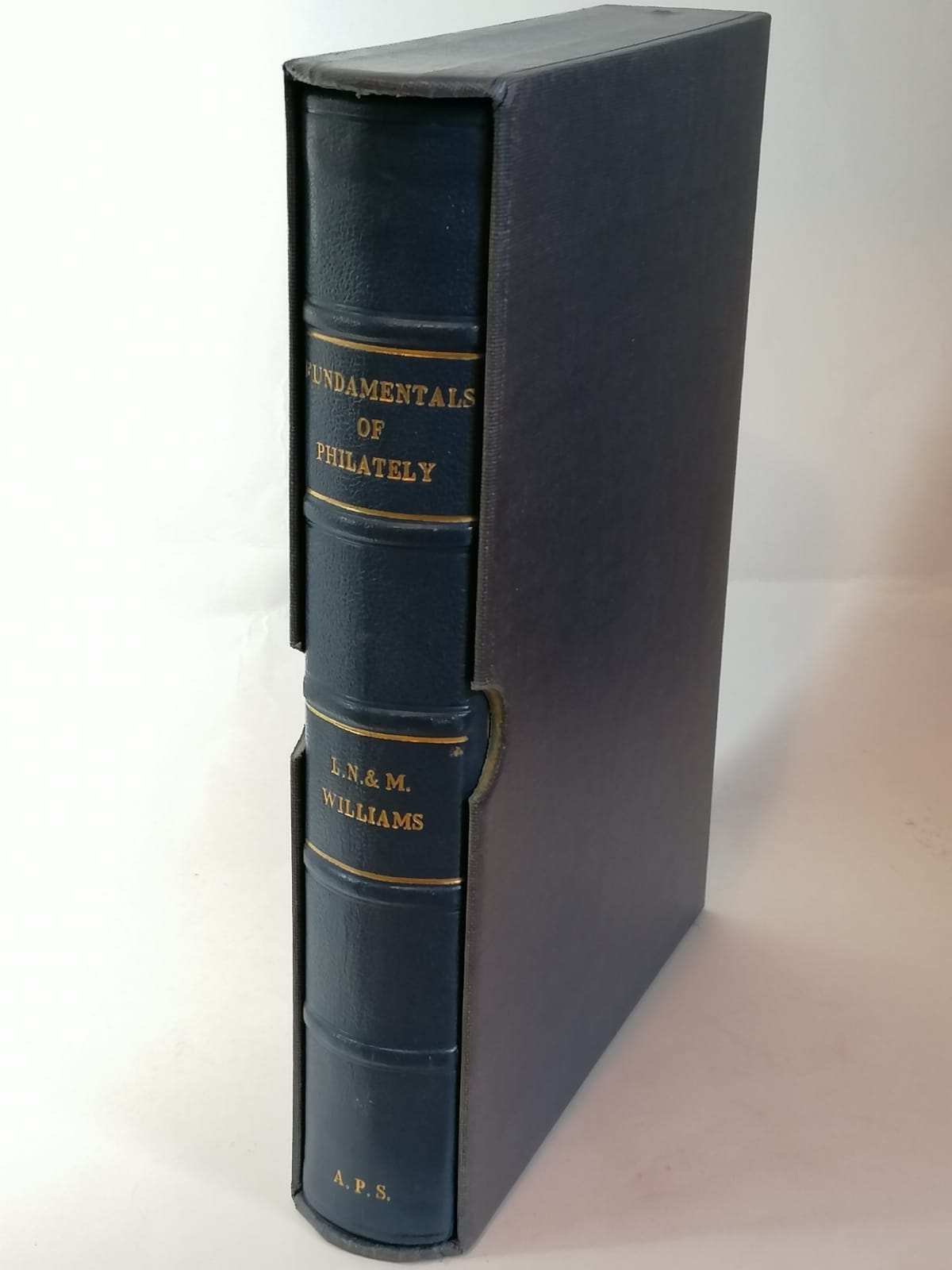 Authors’ Binding of 'Fundamentals of Philately'