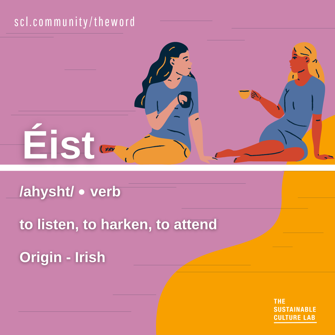 A Word For Listening To Each Other
