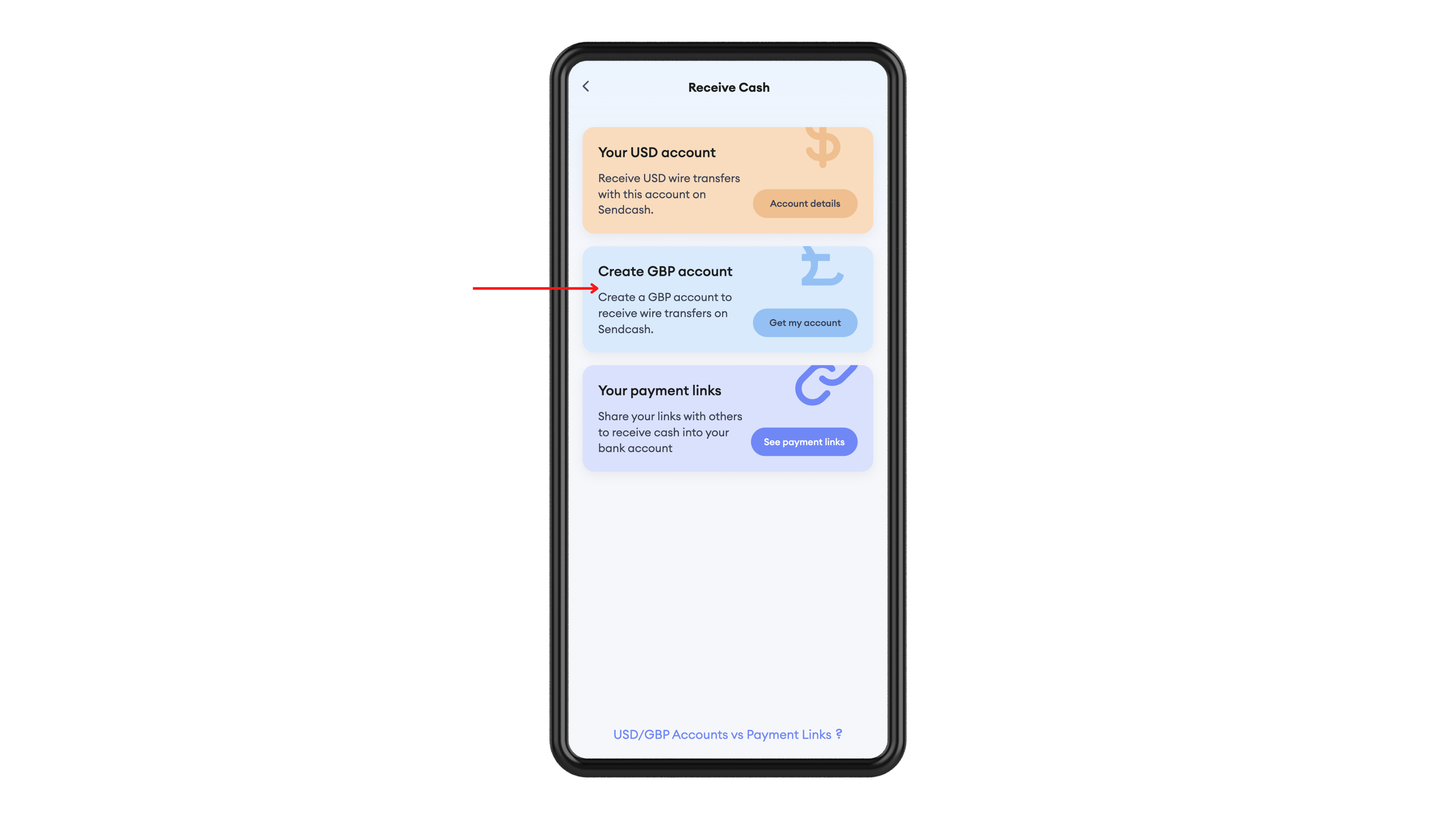 How To Create A GBP Account On Sendcash.