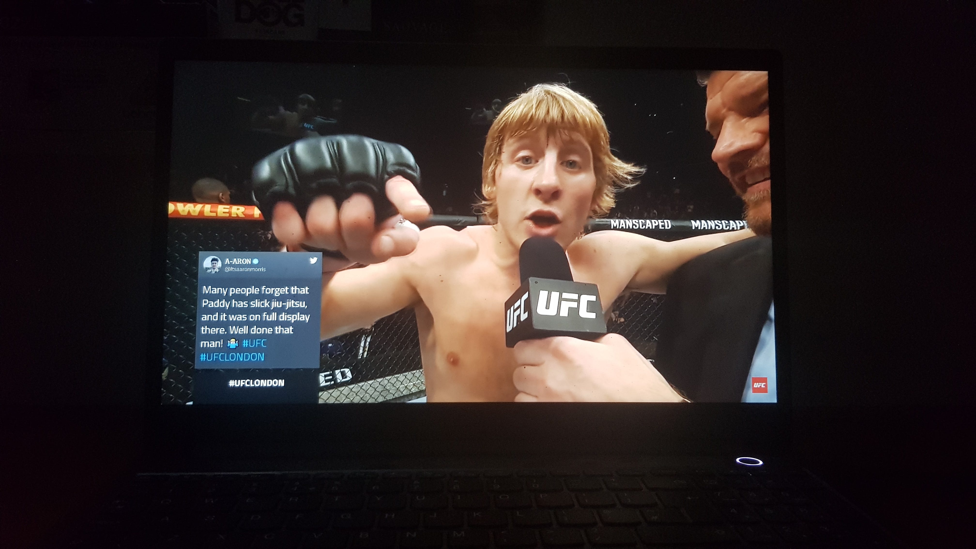 UFC London - by Sam Ballantyne - The Selador Newsletter