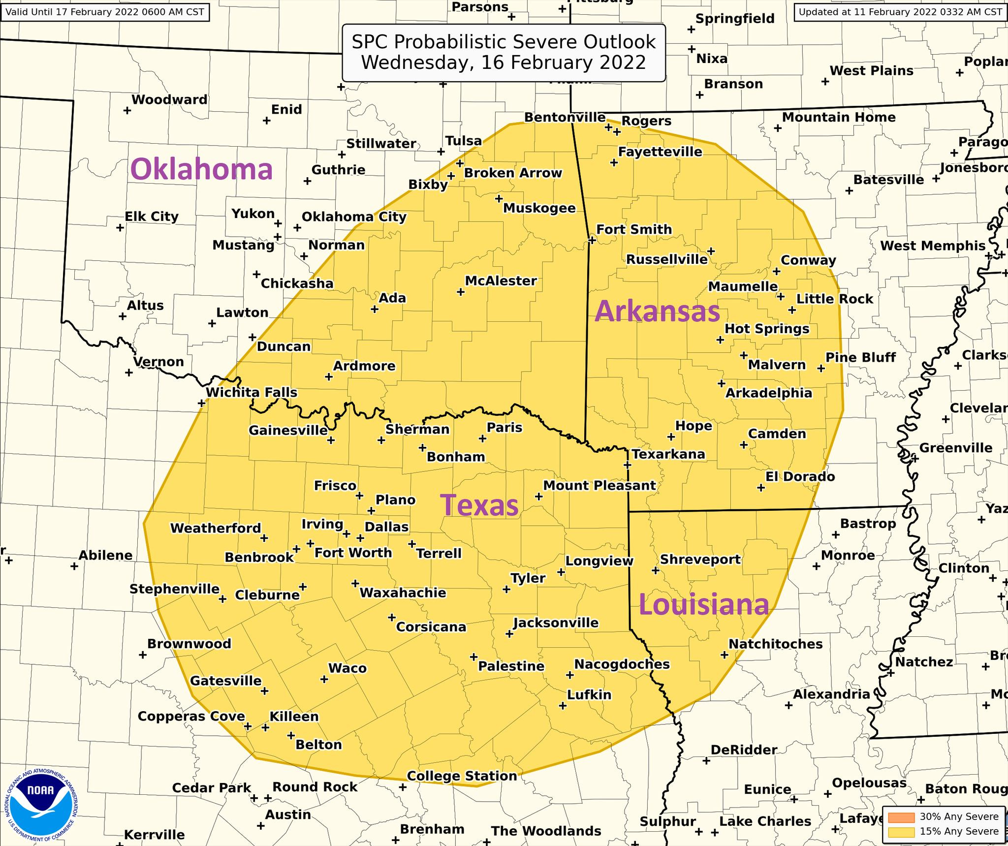 Watching Potential for Severe Weather Next Week