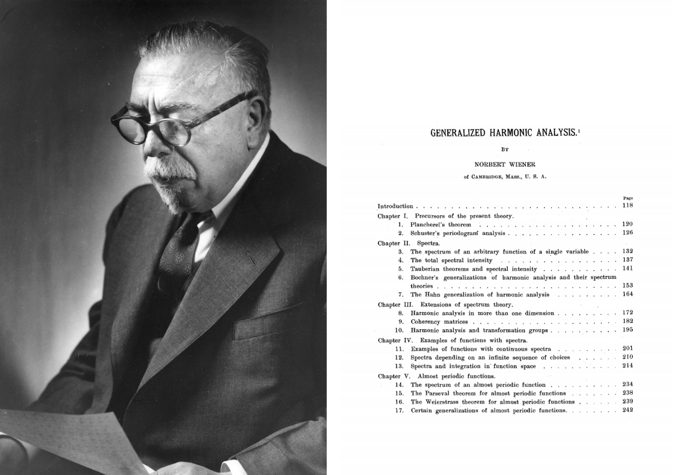 The Absent-Minded Father of Cybernetics, Norbert Wiener