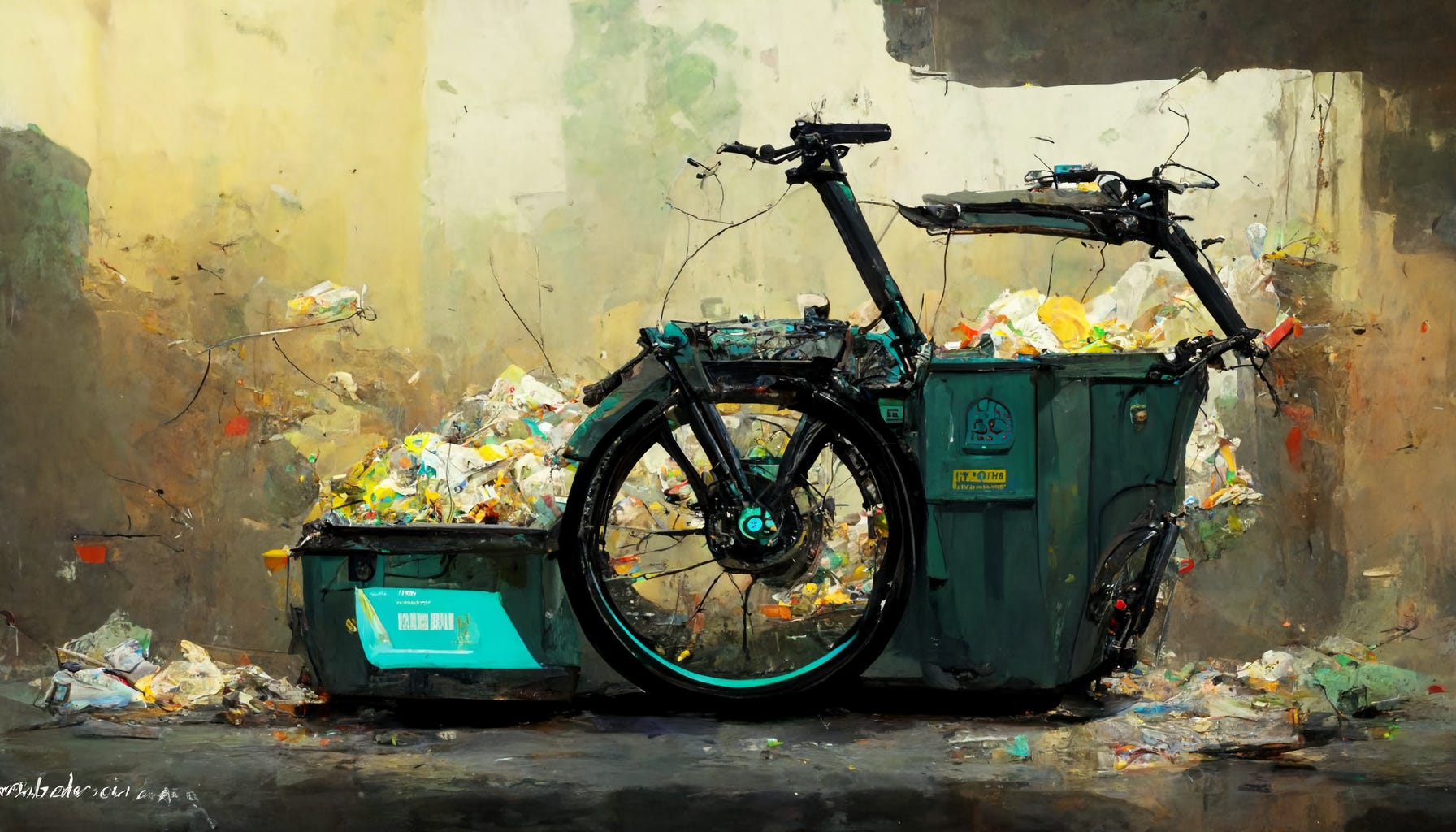 Trash-cycles or Litter-bikes? - by Charlie Barone