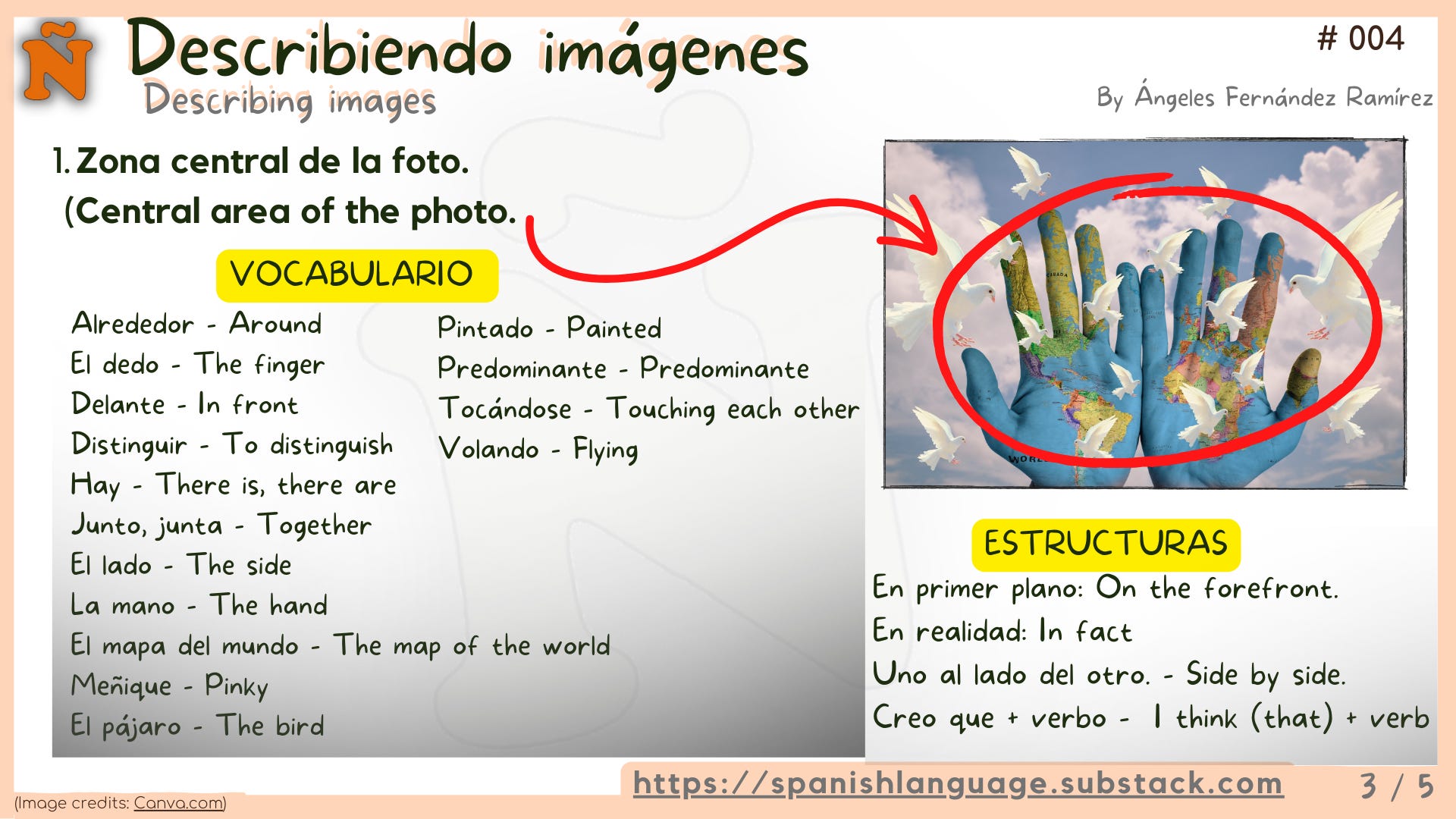 How to describe images in Spanish. (004)