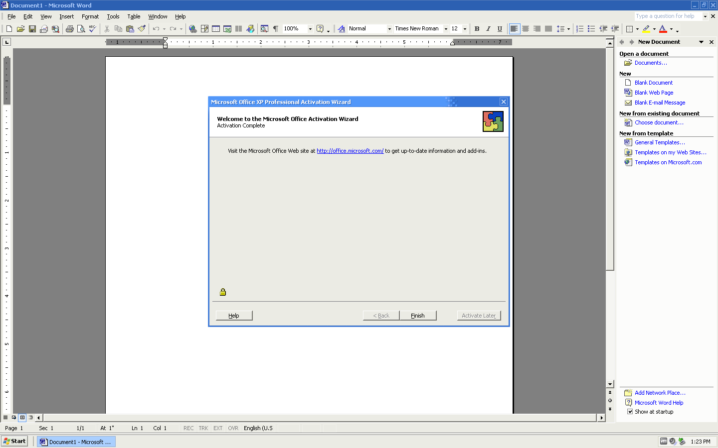 How to Activate Microsoft Office XP 21 Years Later