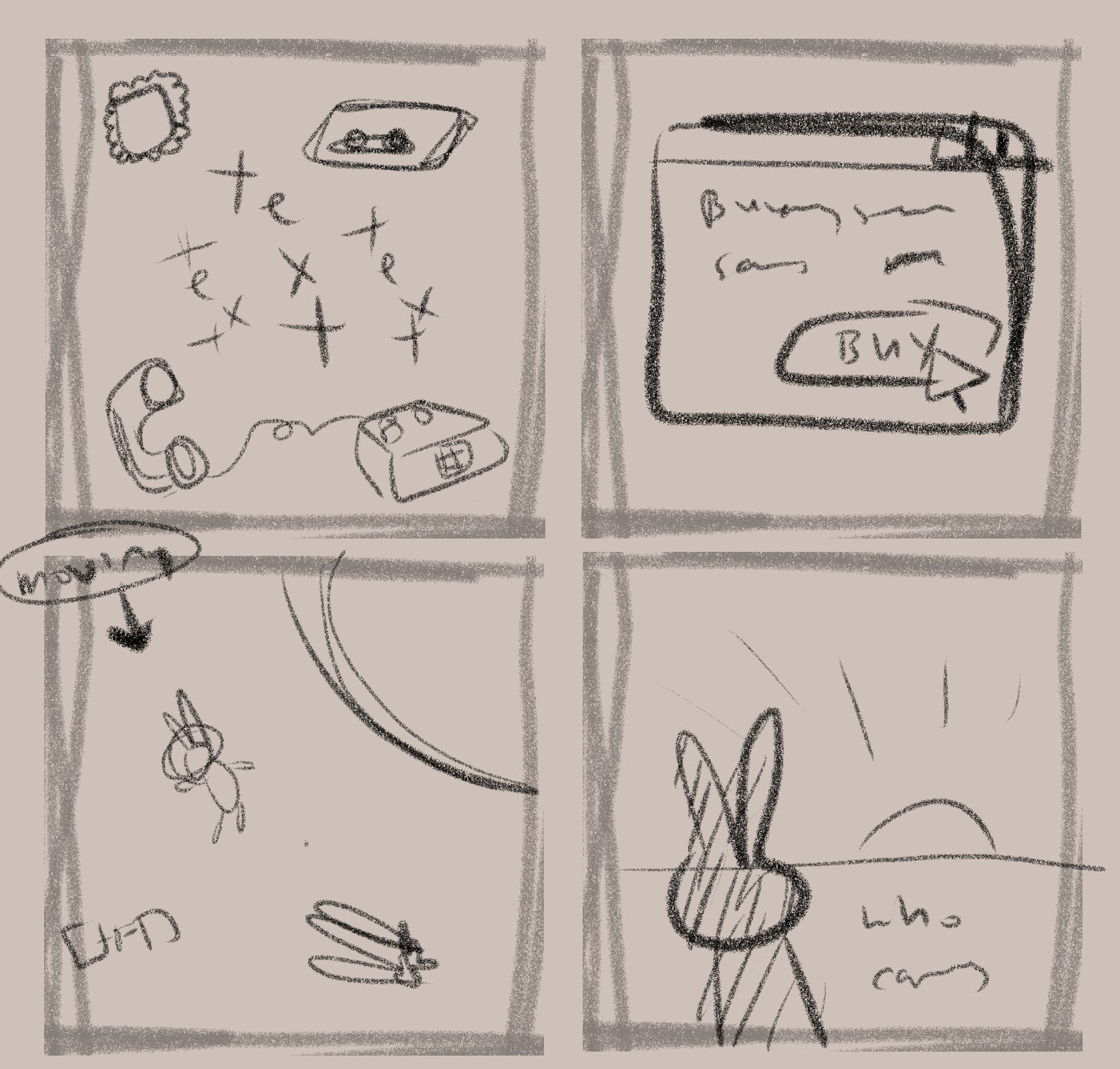 the empty box my beloved - by jess - dessin