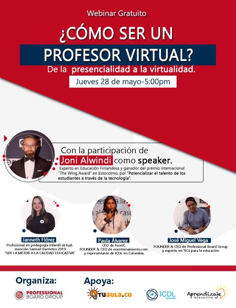 ¿Cómo ser un profesor virtual? - by Joni AlWindi