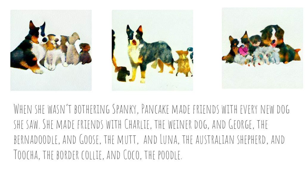 The Prince and the Pancake: an AI-illustrated picture book