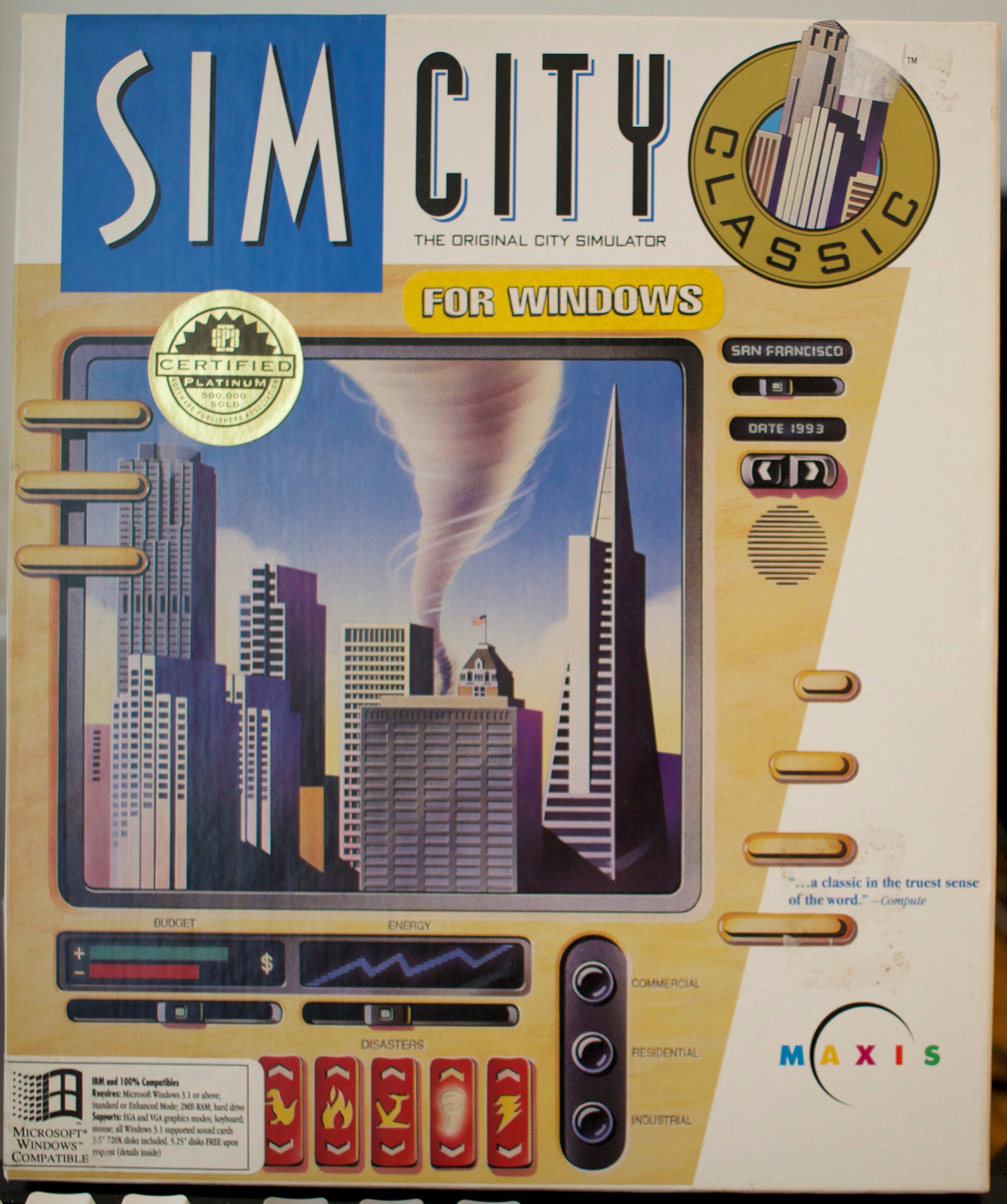 SimCity - by Bradford Morgan White - Abort Retry Fail
