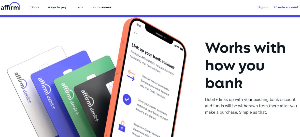 Long Take: Plaid's payments ecosystem & Affirm's decoupled debit card ...