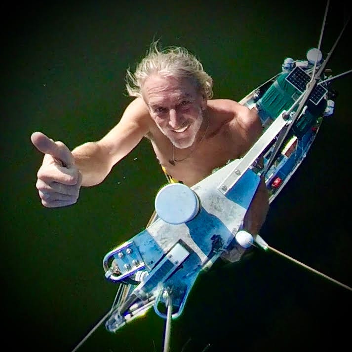 Here's to adventure! - by Bill Blevins - Sailing Avemar