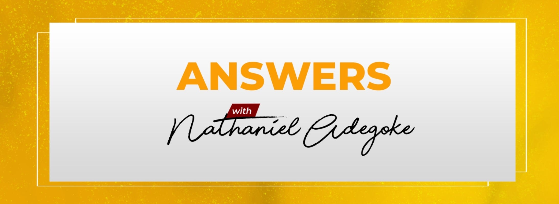 About Gratitude and Mindfulness - by Nathaniel Adegoke