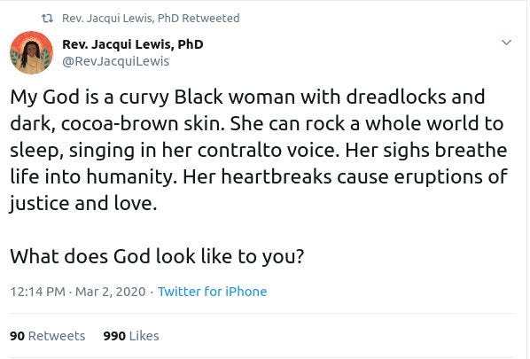 Female "Pastor" Says Her God is a Black Woman With Dreadlocks Who Sings ...