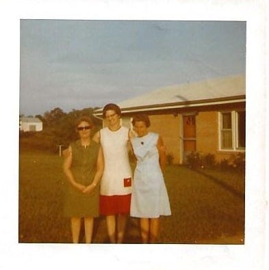 Friends in Arden in the 1970s: Norma Foltz Shade, sisters Anna Creamer ...