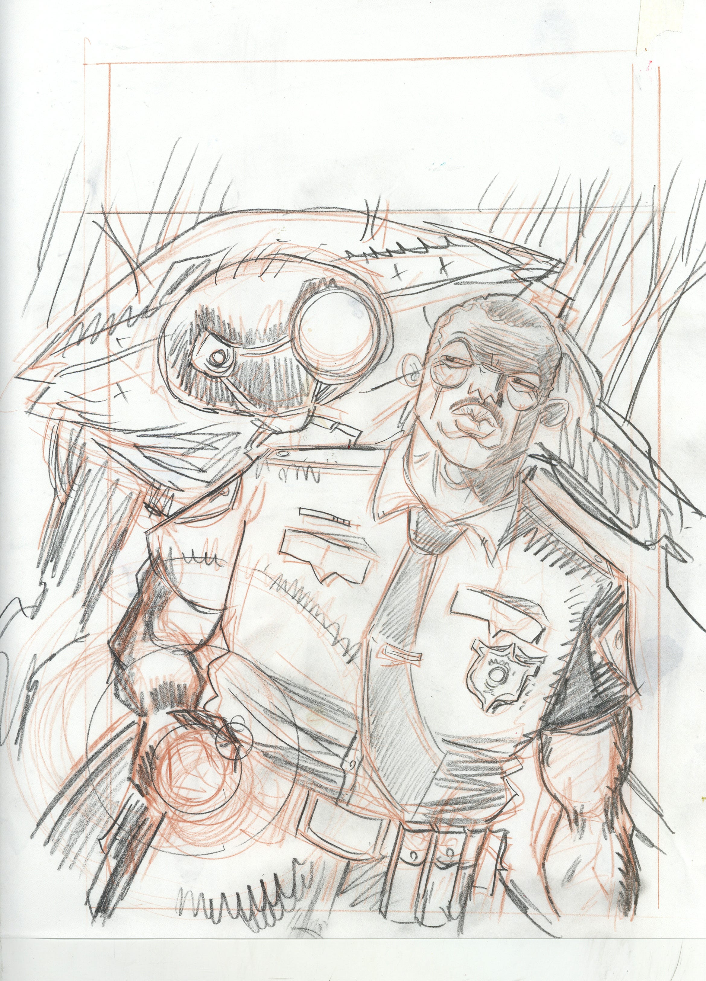 FISHFLIES PART 4 COVER PROCESS - by Jeff Lemire