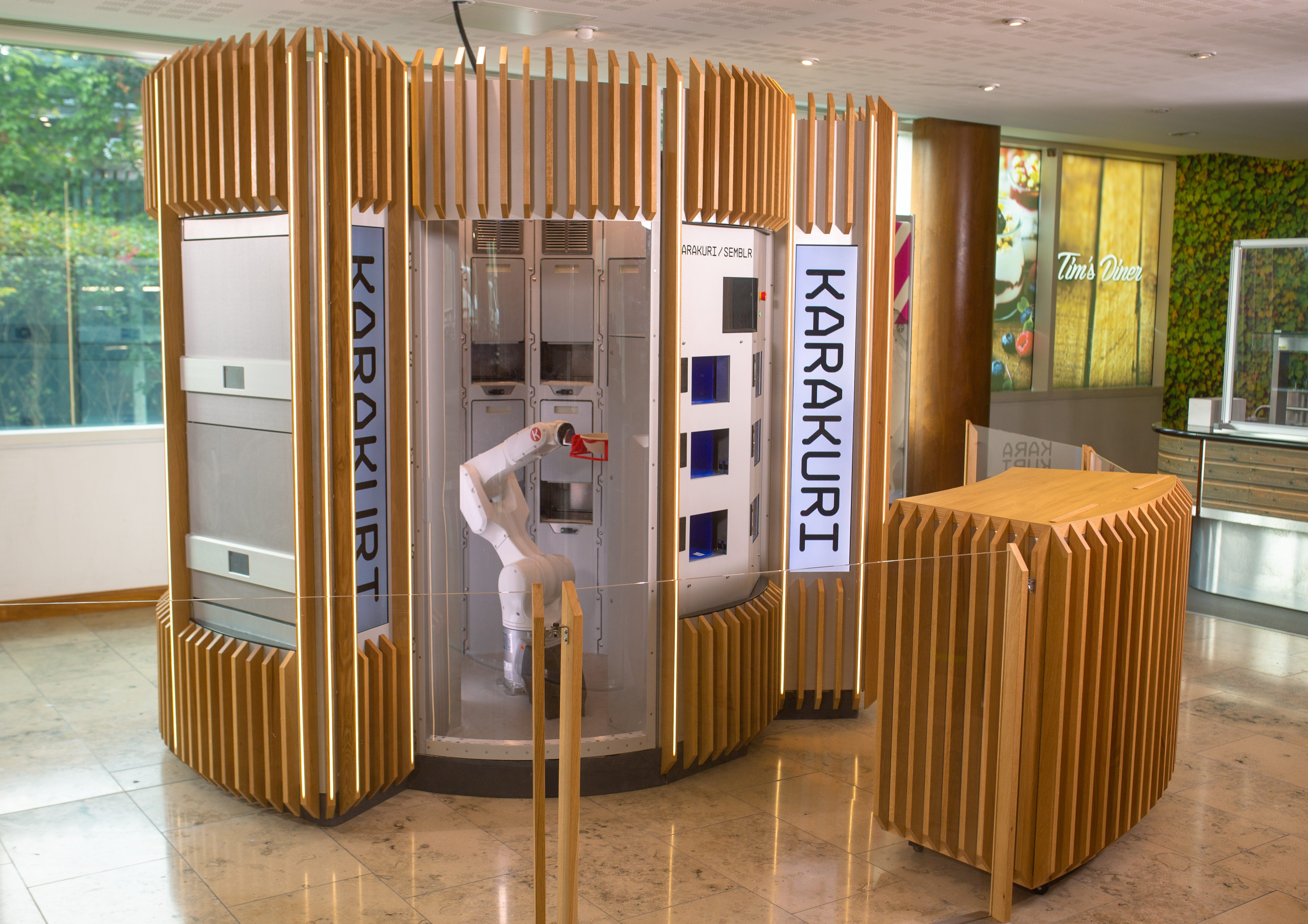 Ocado to Feed its Workforce with Karakuri's Autonomous Robot Canteen