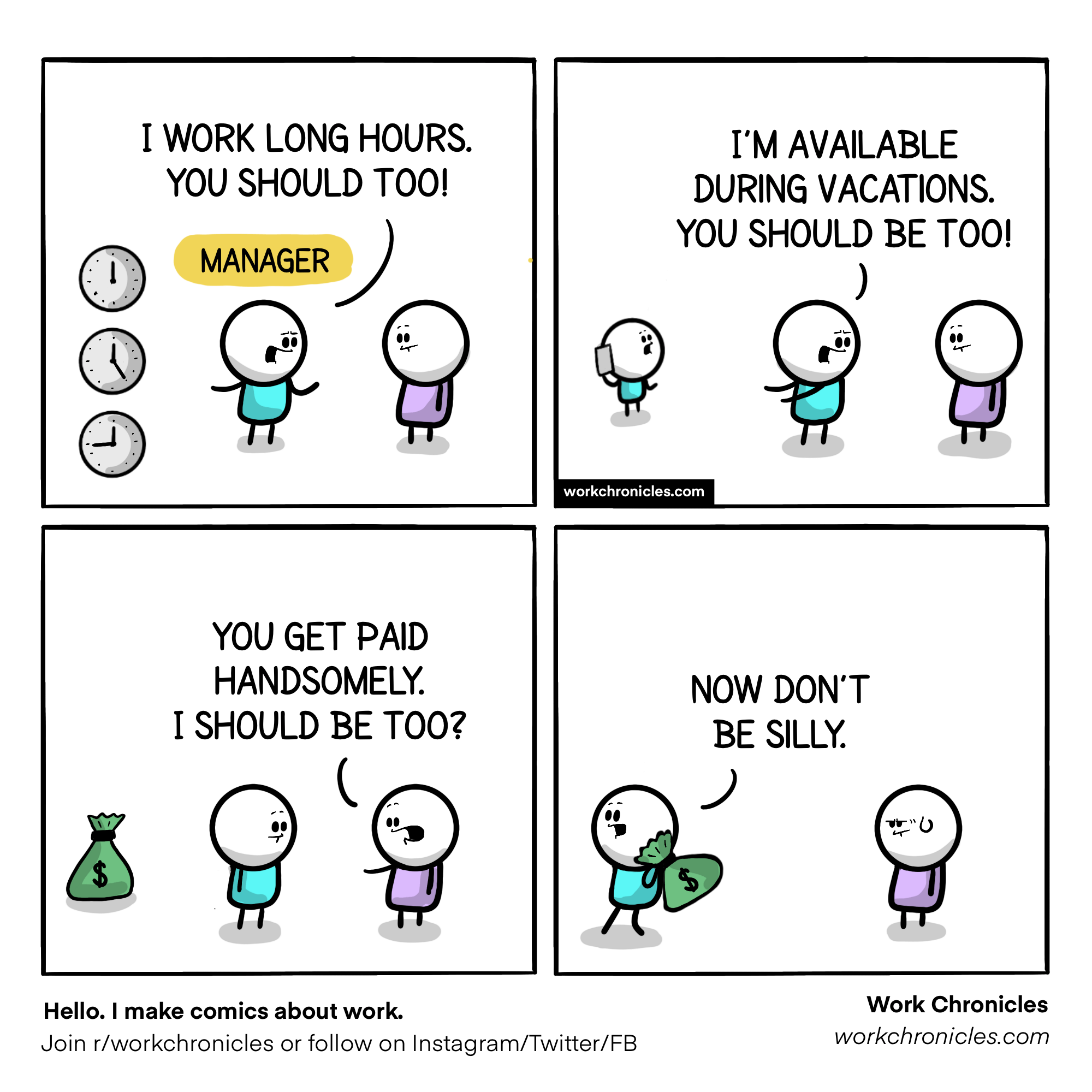 (comic) I slog. You should too! - Work Chronicles