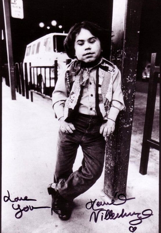 Hervé Villechaize - by Laurie Stone